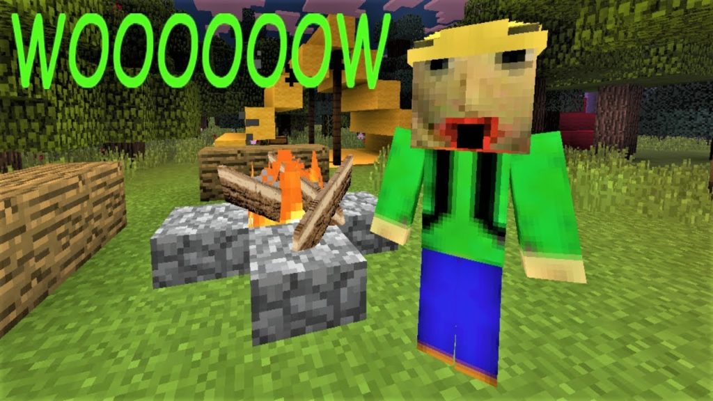 MINECRAFT BALDI'S CAMPING TRIP!! | Minecraft - CampingBenefits Blog